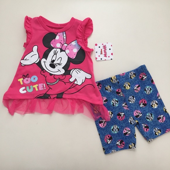 Disney | Matching Sets | Disney Minnie Mickey Mouse Cute Set | Poshmark